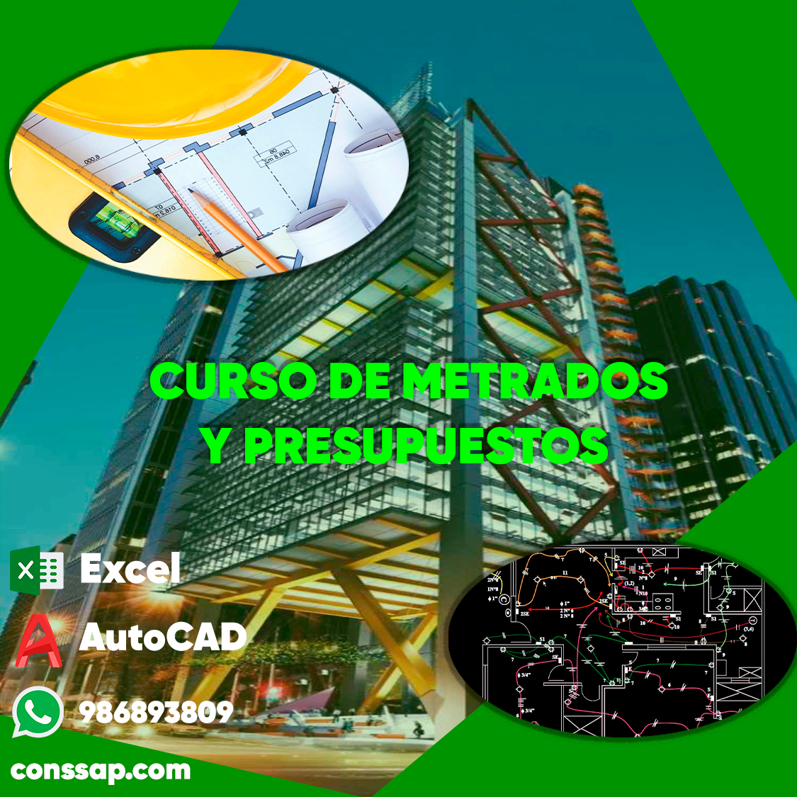 CURSO VIRTUAL METRADOS Y PRESUPUESTOS – CONSSAP